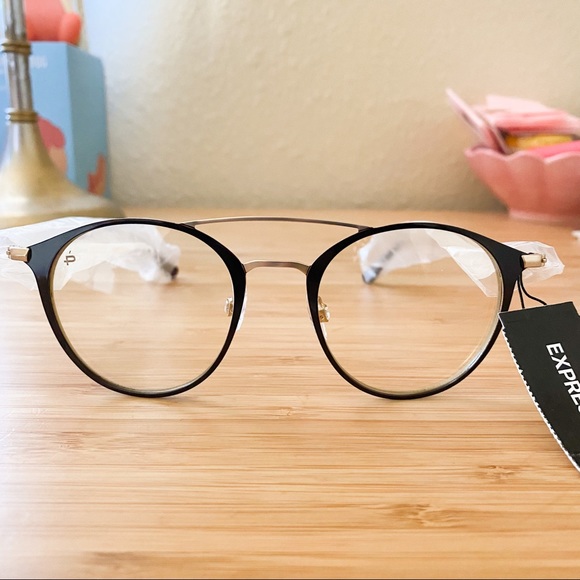 prive revaux | Accessories | Nwt Round Aviator Eyeglass Frames ...